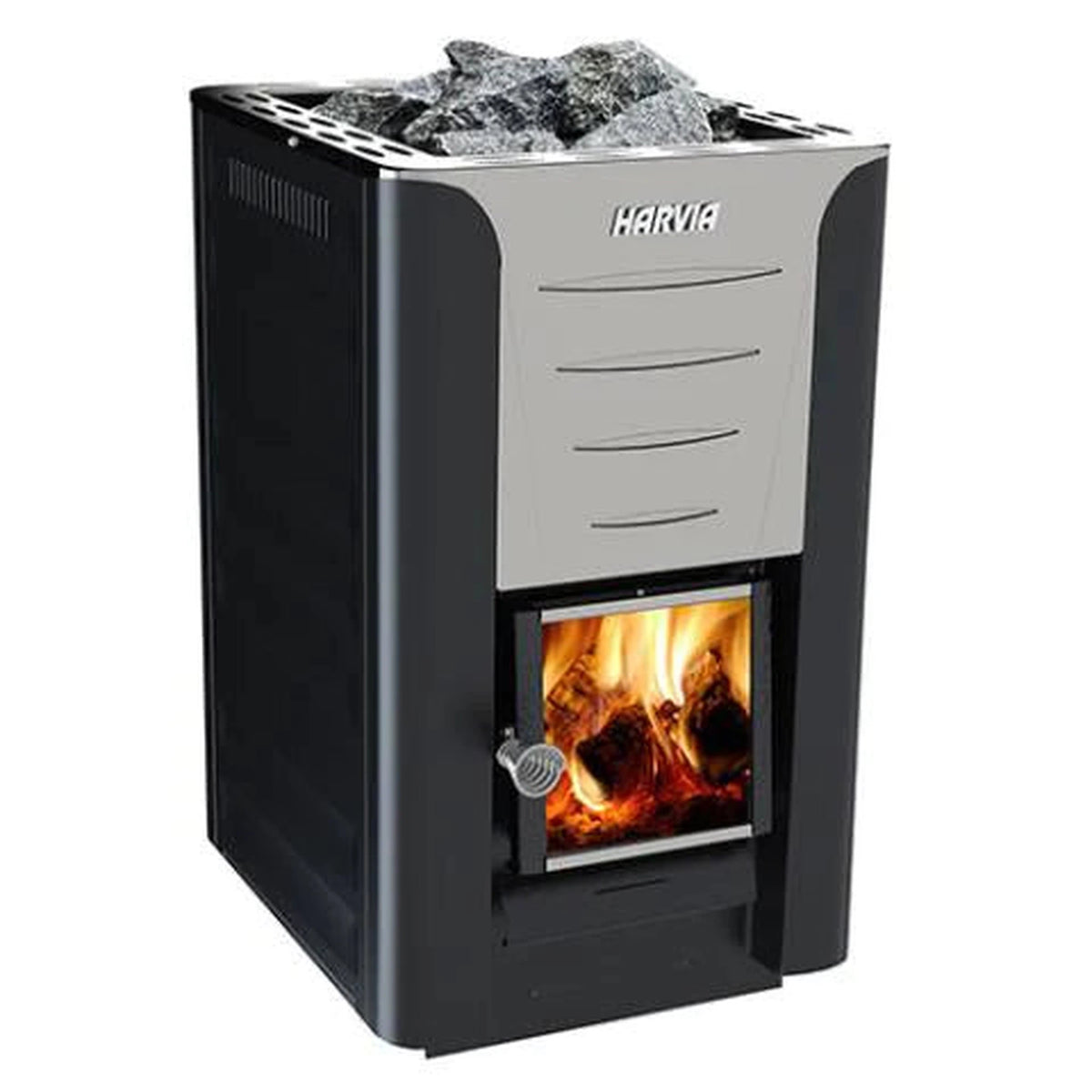 Harvia 20 Pro 24kW Sauna Wood Burning Stove — Direct Home Connection