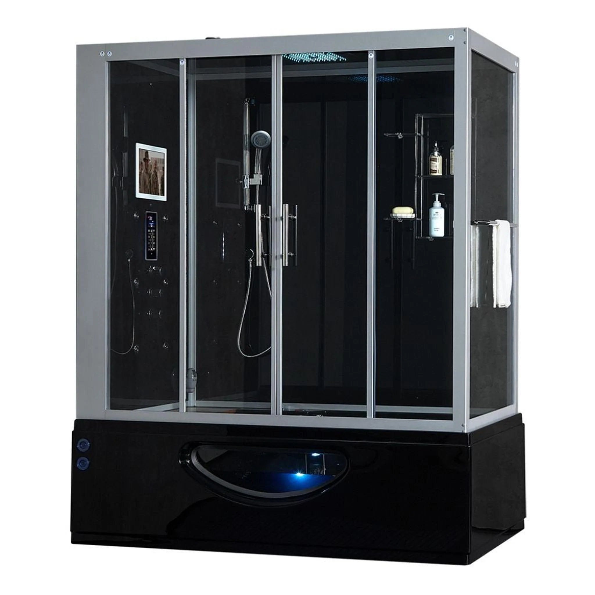 Platinum Catania Steam Shower - Black